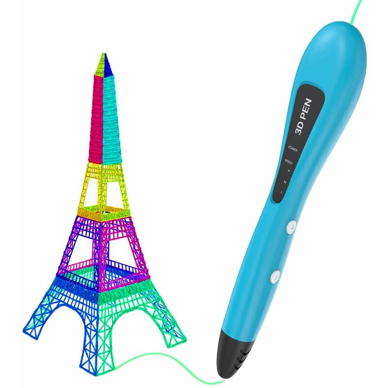 Stylo d’impression 3D, stylo de dessin 3D intelligent alimenté par usb ...